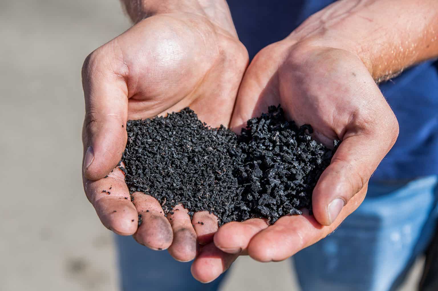 Powder | Scrap Tire Recycling | Prime Green